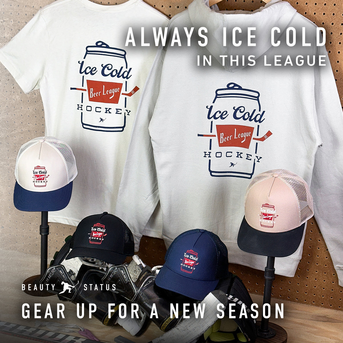 ICE COLD – Beauty Status Hockey Co.